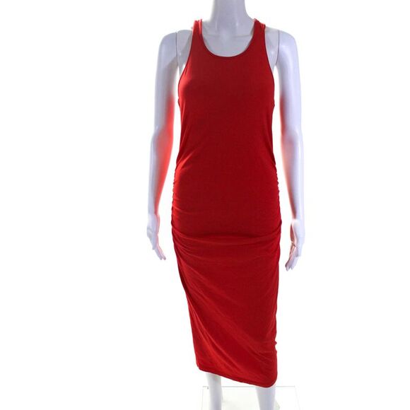 Michael Stars | Dresses | Michael Stars Womens Cotton Knit Ruched ...